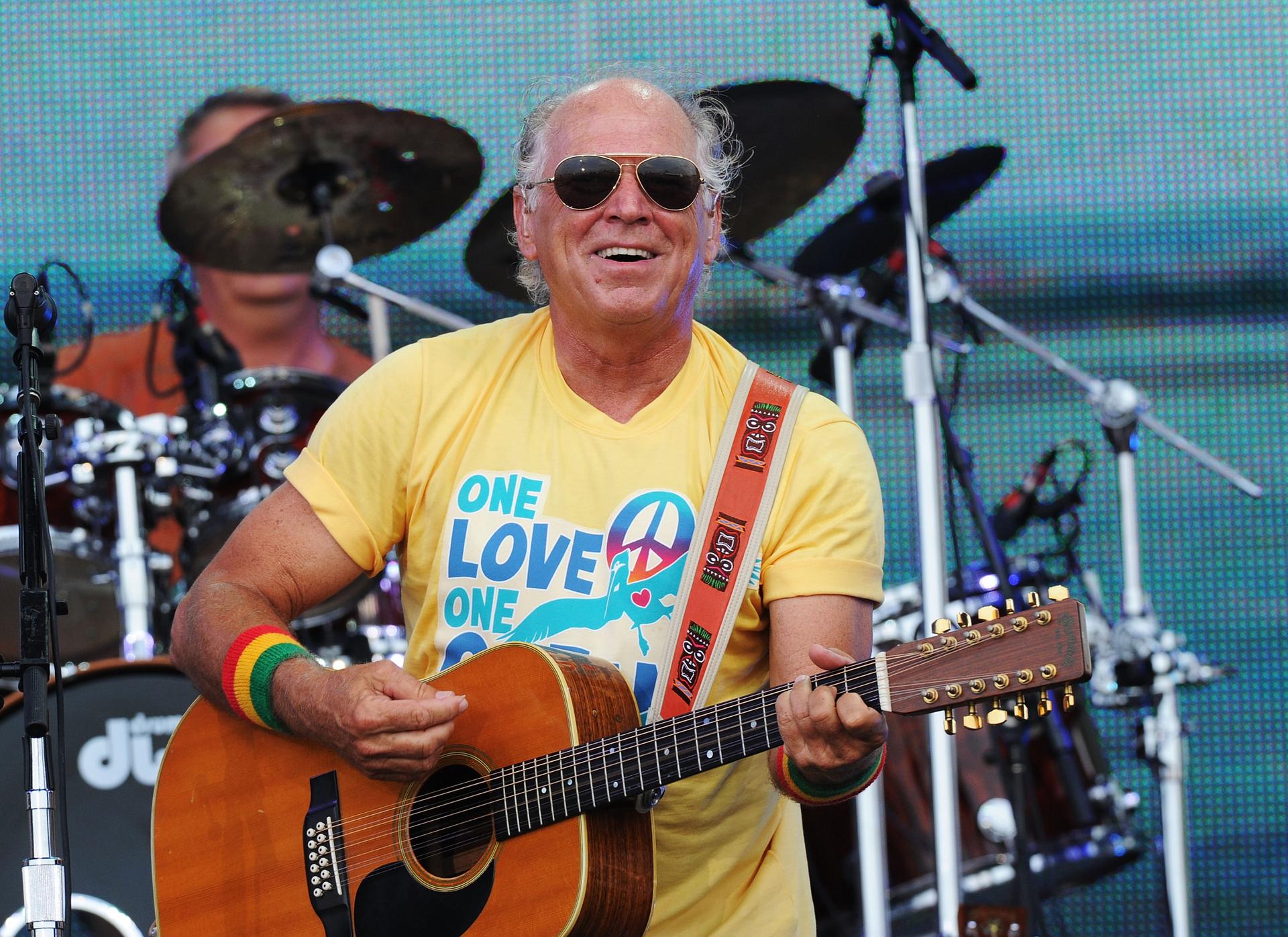 Jimmy Buffett performs on July 11, 2010 in Gulf Shores, Alabama. Credit ...