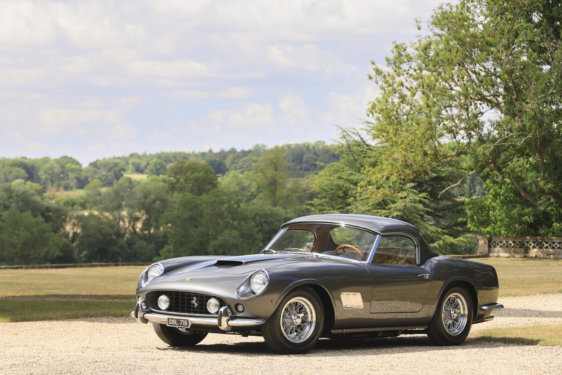 A 1961 Ferrari 250 GT SWB California Spider Competizione, the top lot ...