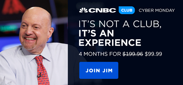Join CNBC's Investing Club with Jim Cramer for the Black Friday Sale