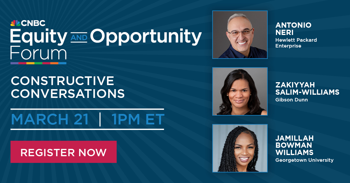 CNBC Equity and Opportunity Forum image