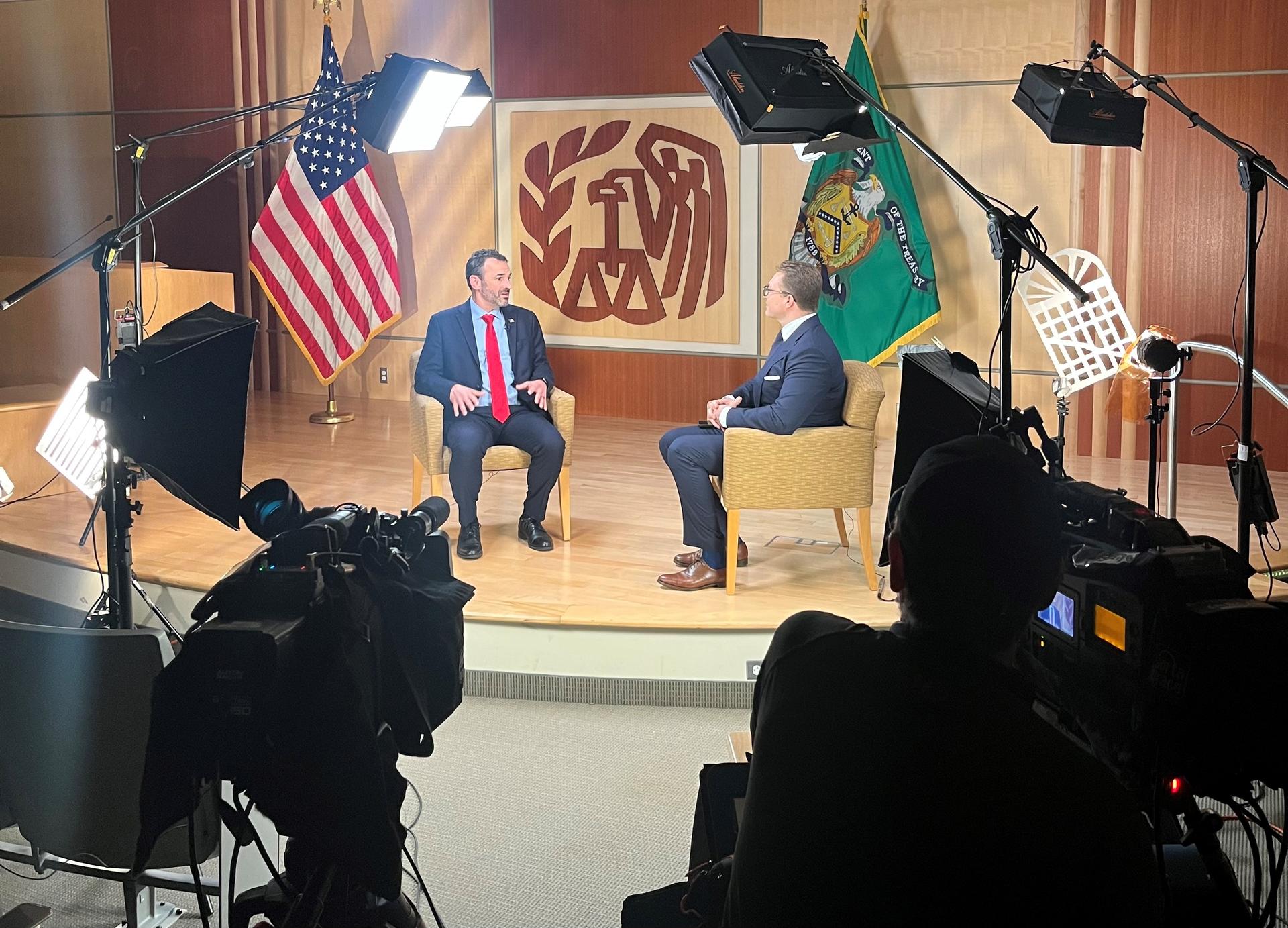 IRS Commissioner Danny Werfel sits down with CNBC's Robert Frank for an ...