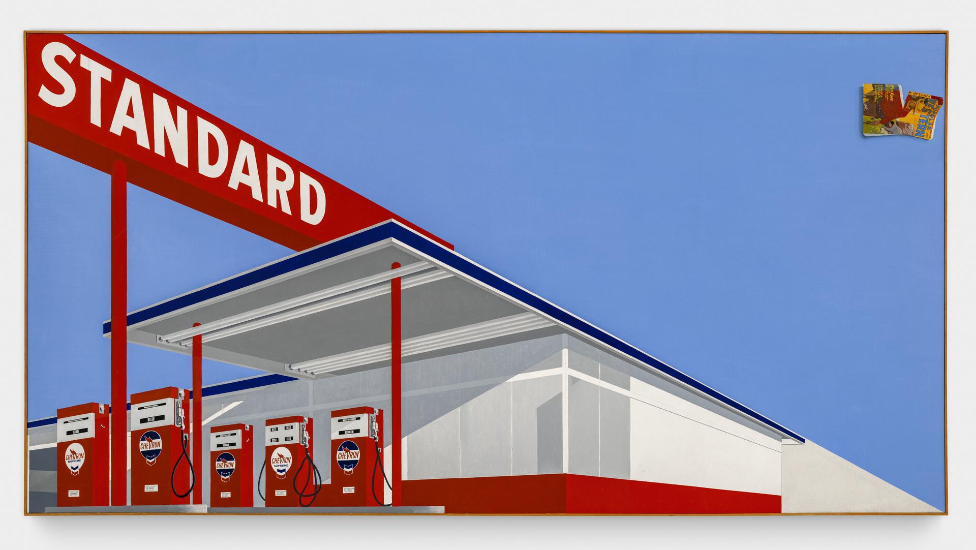 Ed Ruscha’s famous “Standard Station” painting comes up for auction at ...