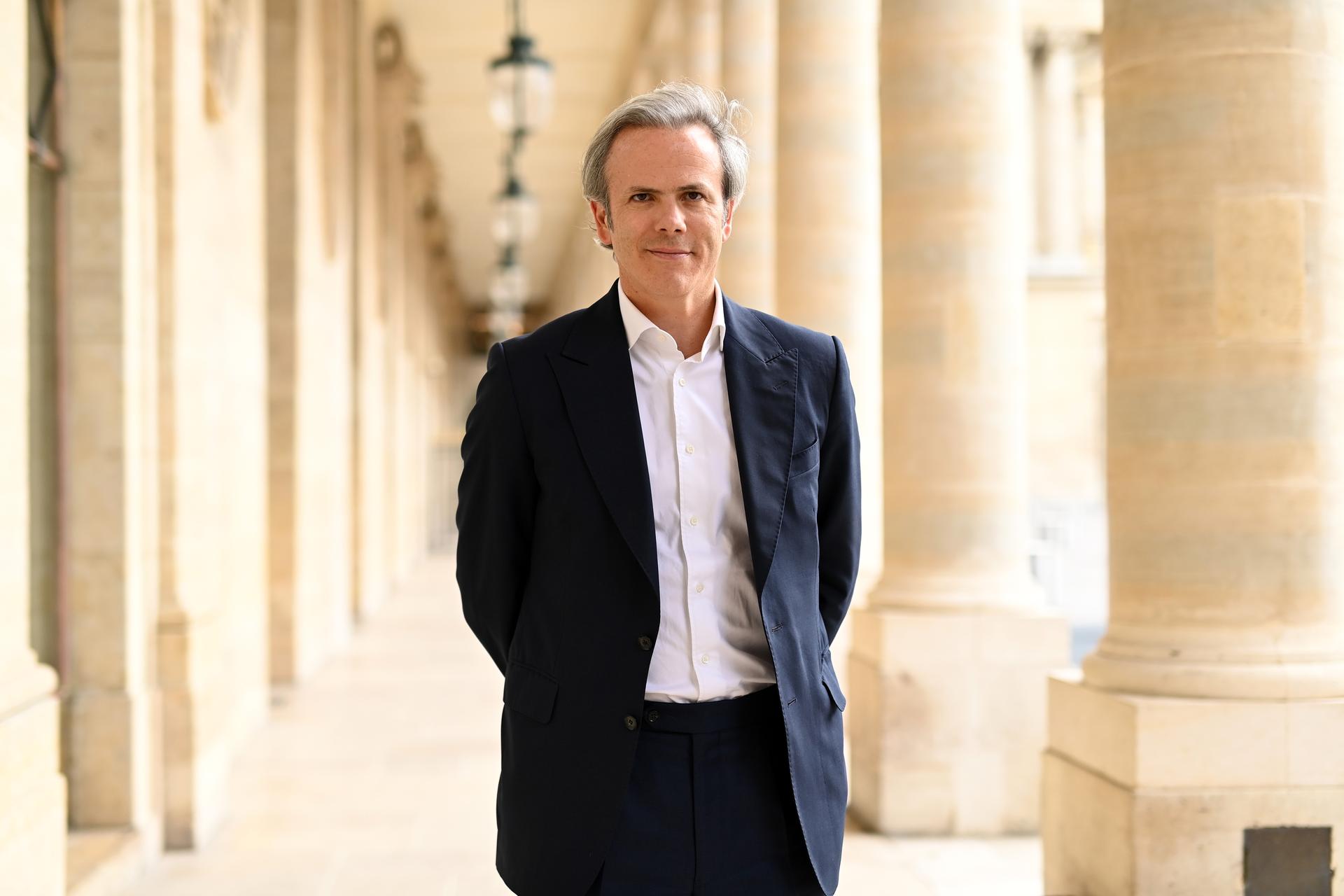 Guillaume Houze at les Jardins du Palais Royal on June 30, 2022 in ...