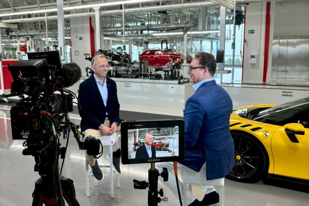 CNBC's Robert Frank sits down with Ferrari CEO Benedetto Vigna at the ...