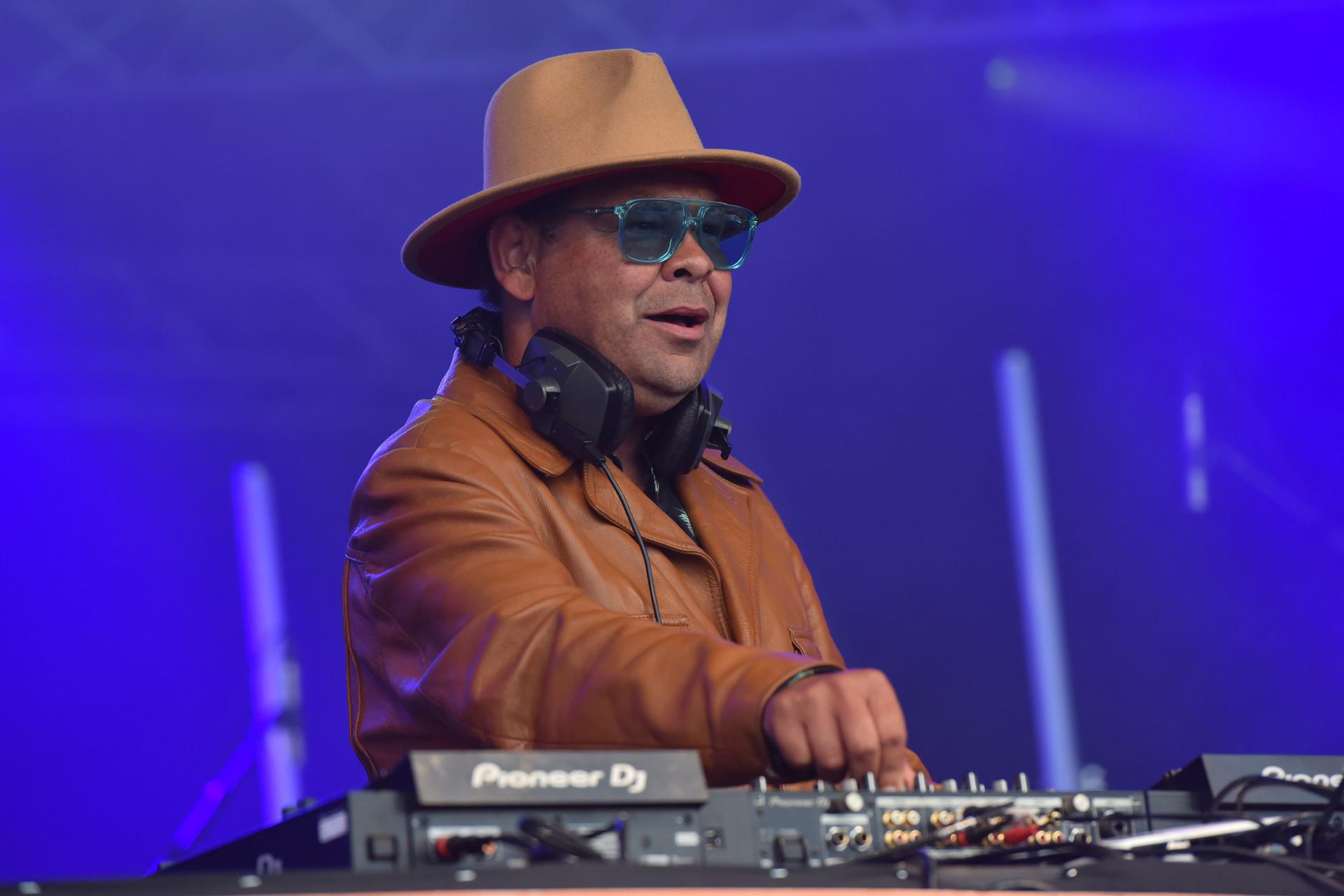 Charles performing a Funk and Soul DJ set at Cambridge Club Festival ...