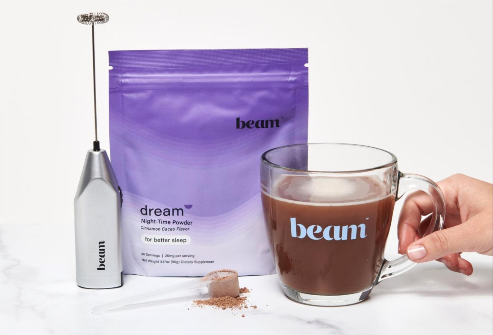 Dream Powder contains zero sugar and only five calories, which means it ...
