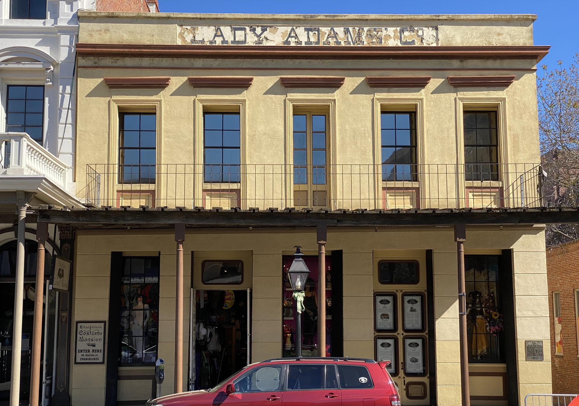 Lady Adams opened in 1852 under The Lady Adams Mercantile Co. | Photo ...